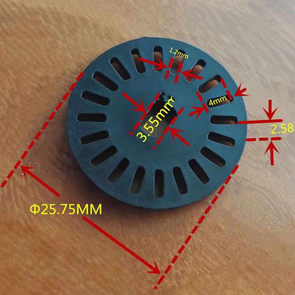 Disco Encoder 20 Dentes - Diverso Eletrônica